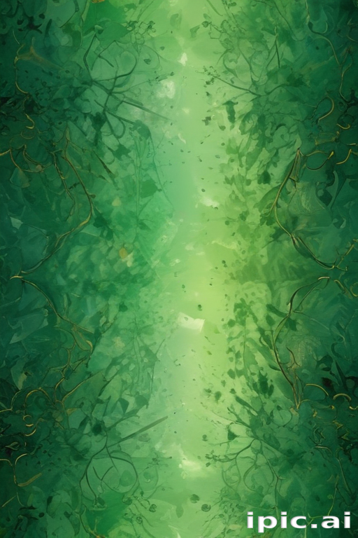 Enchanted Greenery: A Magical Journey Through Lush Forest Depths