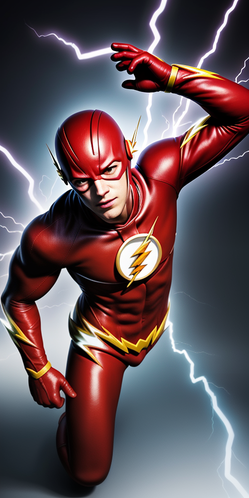 The Flash: The Fastest Superhero Racing Through a Storm of Lightning