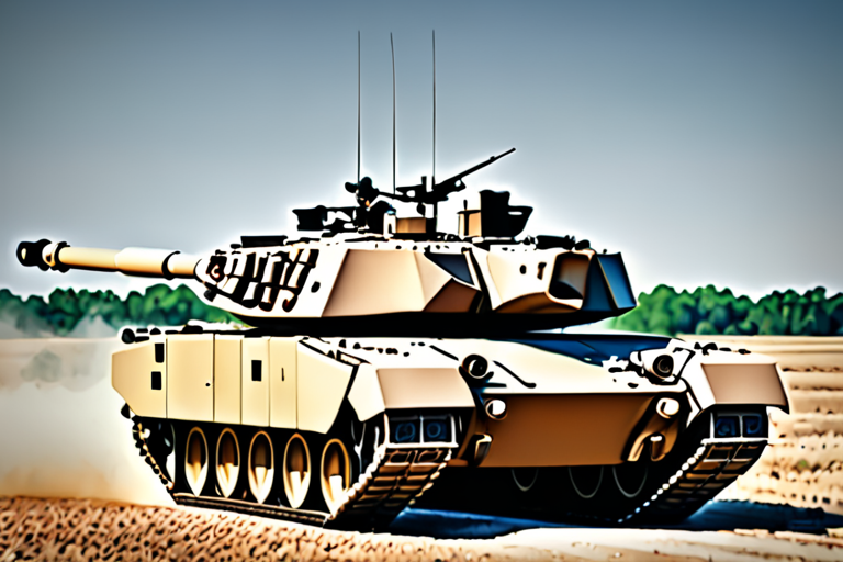 M1A3 Abrams based on Abrams X