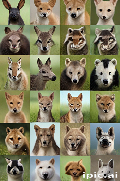 A Collection of Adorable Wild Animal Faces in Natural Settings