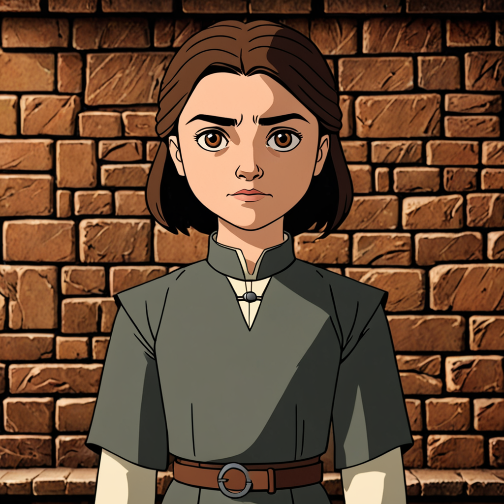 Arya stark animated