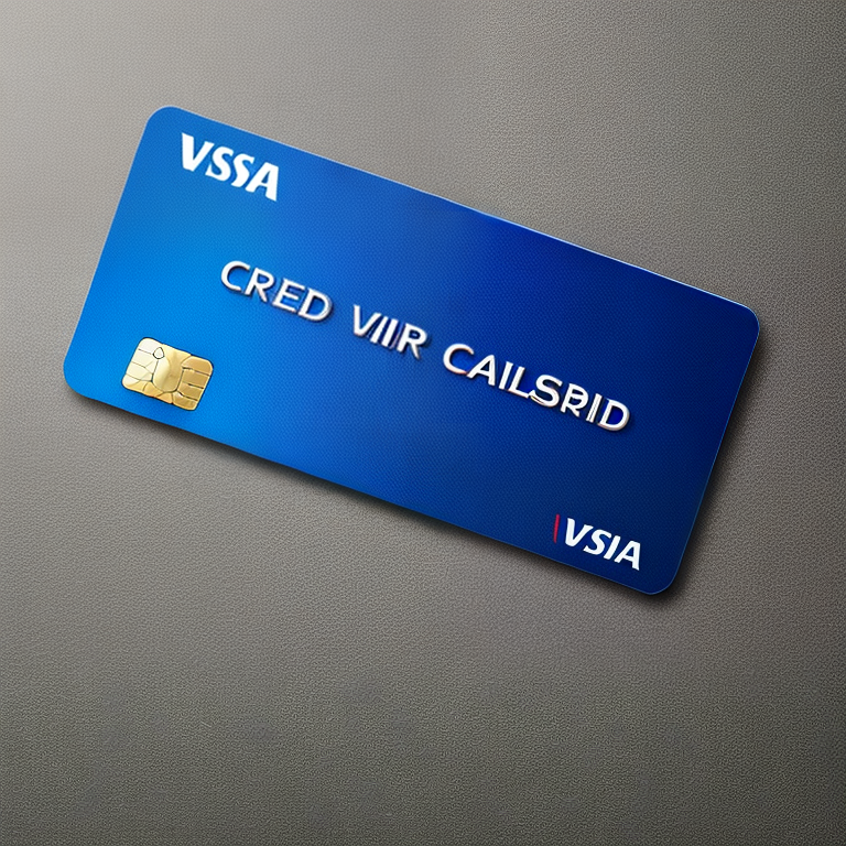 Credit card visa