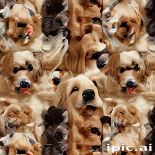 A Whimsical Collage of Adorable Dogs Showcasing Their Unique ...