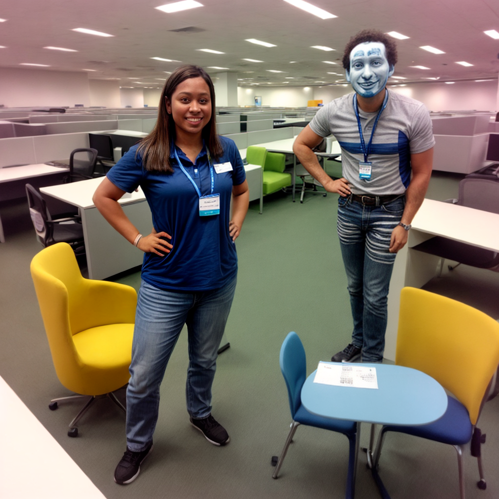 an IKEA contact center coworker impersonating shakespeare