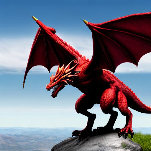 a biblically accurate dragon