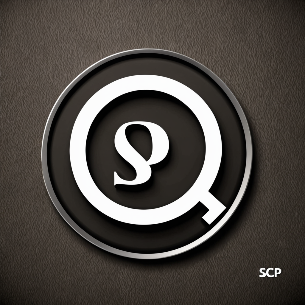 The logo of the SCP foundation with a letter B in the center