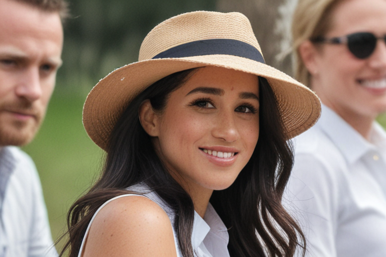 Meghan Markle beach hat