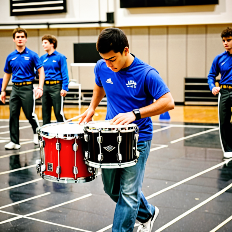 indoor marching percussion